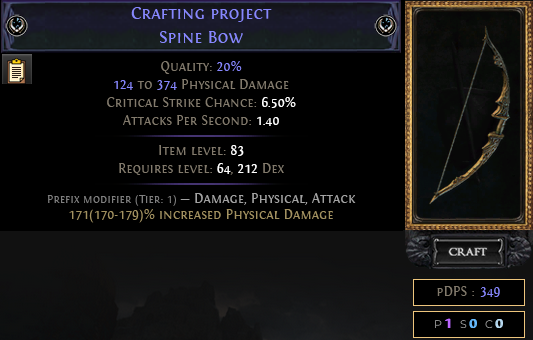 Crafting (PoE 1) – Weapons – HeavyHeals' Guides